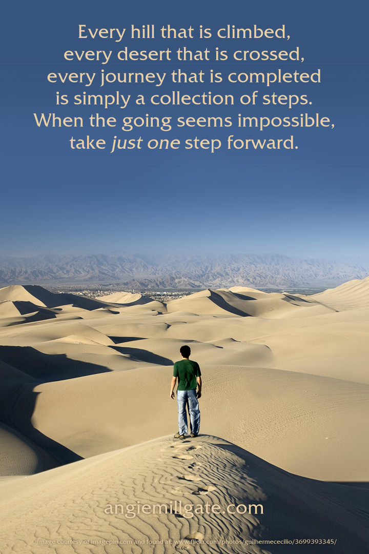 Consistent Small Steps toward a big goal