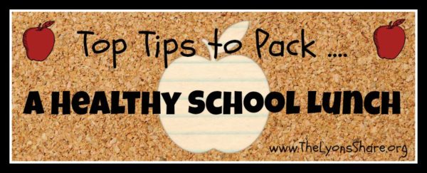 How to Pack Healthy School Lunches